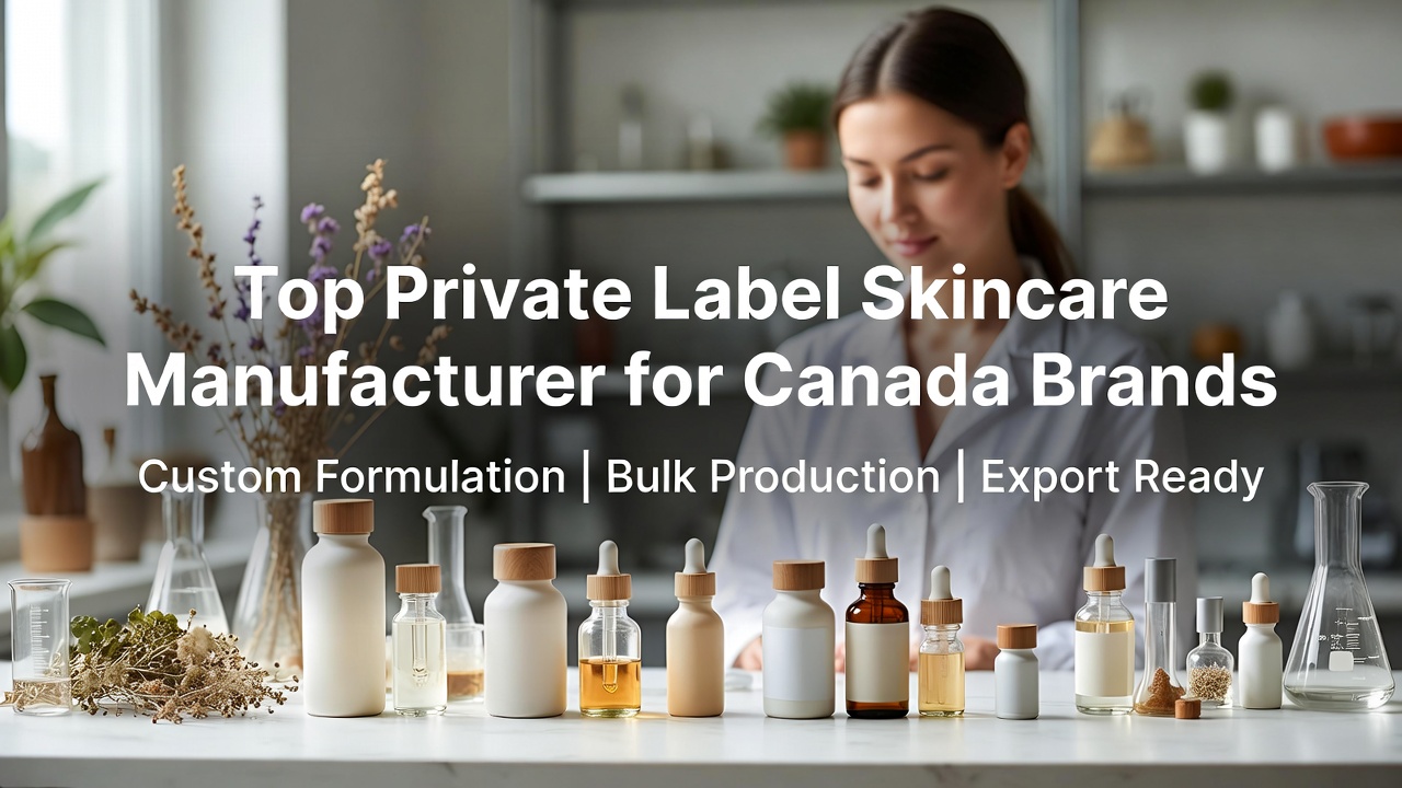 Private Label Skincare Manufacturer Canada - Private Label Cosmetic ...